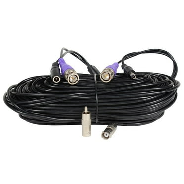 Cablevantage Security Camera Cable Wire CCTV Video Power 60ft 60 FT 20M ...