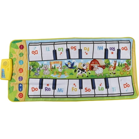 Dual Keyboard Piano Music Mat,Floor Piano Keyboard Mat Music Play ...