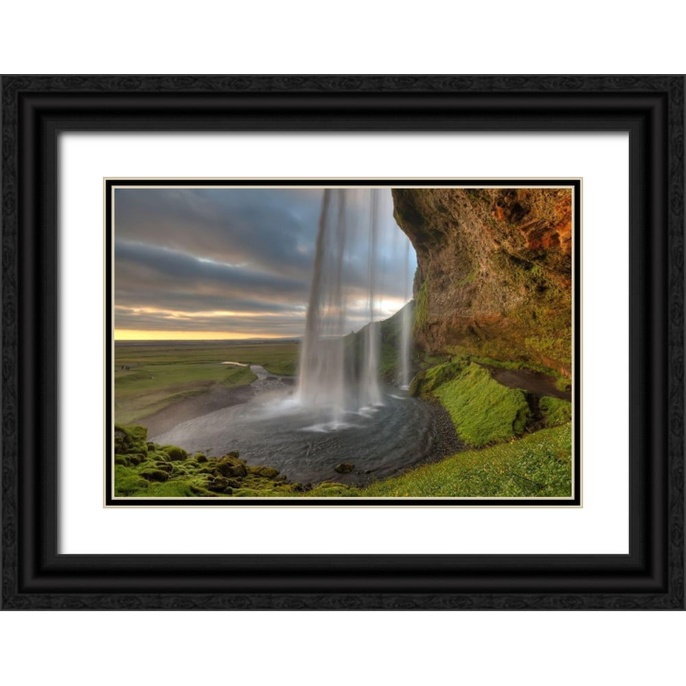 Eichelberg, Amnon 24x18 Black Ornate Wood Framed with Double Matting ...