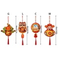 Chinese New Year Decorations PVC Foam Board Horse Year Themed Ornament ...