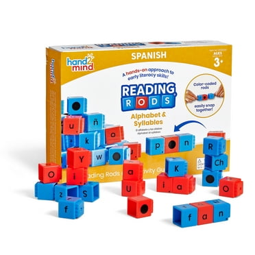 hand2mind Reading Rods Alphabet & Phonemic Awareness, Word Building ...