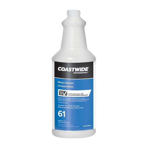 Coastwide Professional 61 Glass 32 Oz. Plastic Bottle with Graduations ...