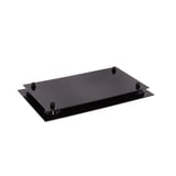 Versatile Deluxe Clear Acrylic Display Case - Medium Rectangle Box with ...