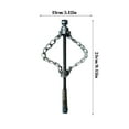 Leatfisat Flex‑Shaft Sewer Descaling Chain, Multi-Purpose Pvc Pipe ...