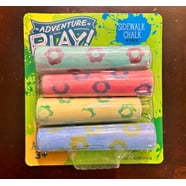 Sun Squad Non-Toxic Colored Sidewalk Chalk Set, 60 Pieces Multicolor ...