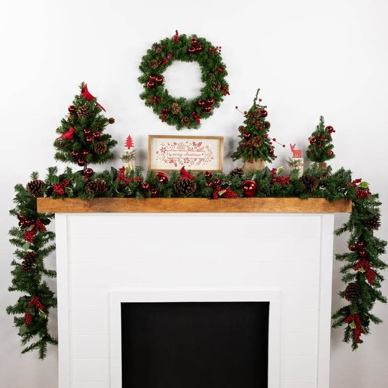 Christmas garland walmart store