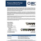 PPC Passive MoCA Coaxial Portal 7-Way with Built-in MoCA Filter ...