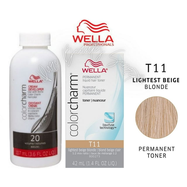 Wella Color Charm T11 + 20 DEVELOPER - Walmart.com