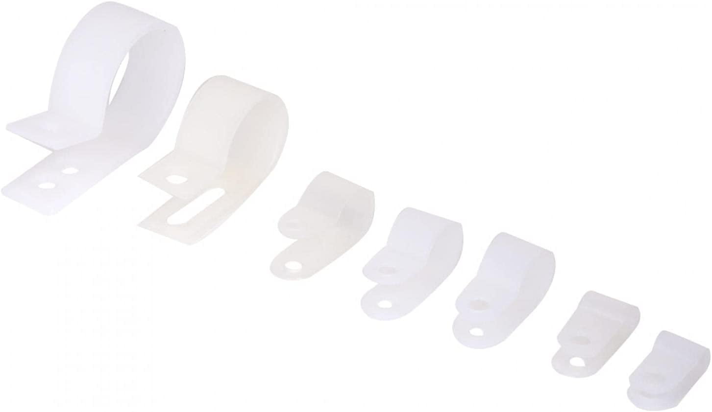 R-Type P-Type Nylon Nylon Cable Clamp Cable Cable Clip Wire for Screws ...