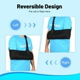 Arm Sling, Lightweight Adjustable Mesh Shoulder Immobilizer Rotator ...