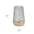 Simple Designs Metal Wired Mesh Table Lamp in Gray - Walmart.com