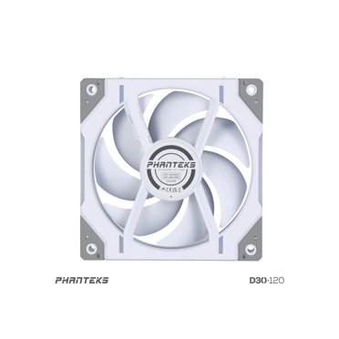 Phanteks D30-120 DRGB PWM Fan, Reverse Airflow Model, Premium D-RGB ...