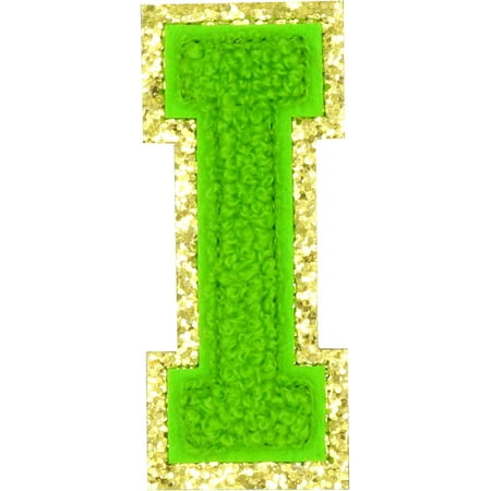 English Letter I Iron On Repair Patches Alphabet Sewing Appliques ...