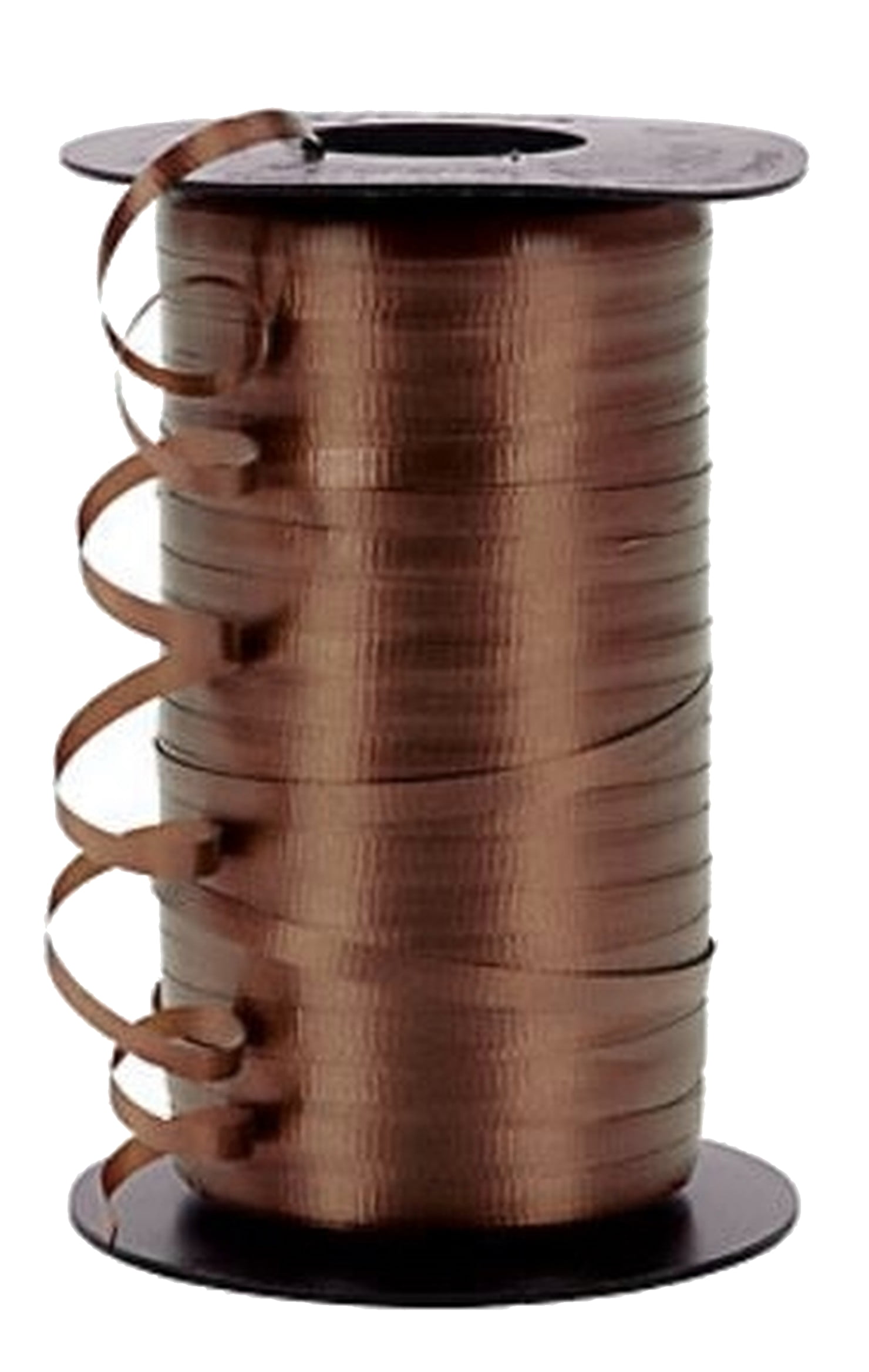 3/16" Wedding Balloon Curling Crimped Ribbon -Brown - Walmart.com