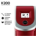 Keurig K200 Single Serve Imperial Red K-Cup Pod Coffee Maker - Walmart.com