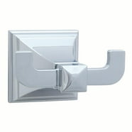 Linden Double Robe Hook in Stainless Steel - Walmart.com
