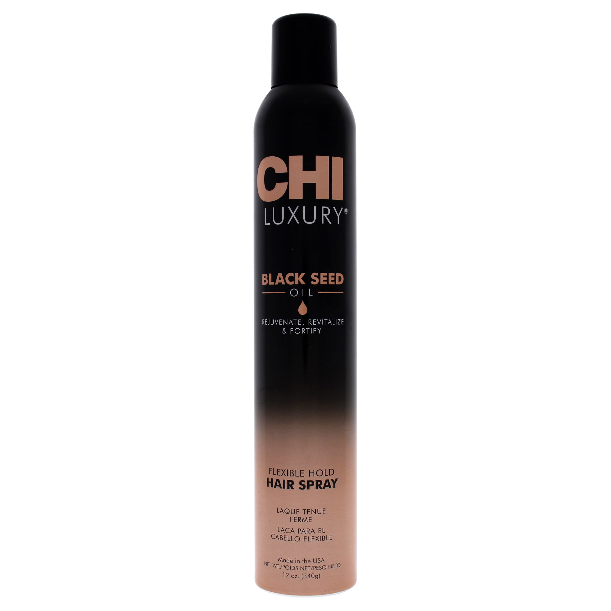 Spray para el cabello CHI CHI Luxury Black Seed Oil Flexible Hold Hair ...