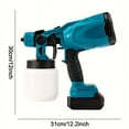 21V Electric Drill & Paint Sprayer Combo with 3-in-1 Spray Modes, 33 ...