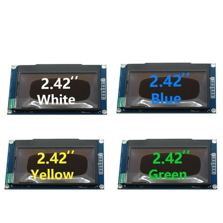 Royalbelle 2.42inch 7pin Oled Lcd Display Module Spi Interface Ssd1309 ...