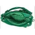 Zzfab Big Flower Purse Hobo Bag Green - Walmart.com