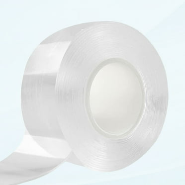 Removable&Traceless Adhesive Nano Gel Tape, Washable Strong Adsorption ...
