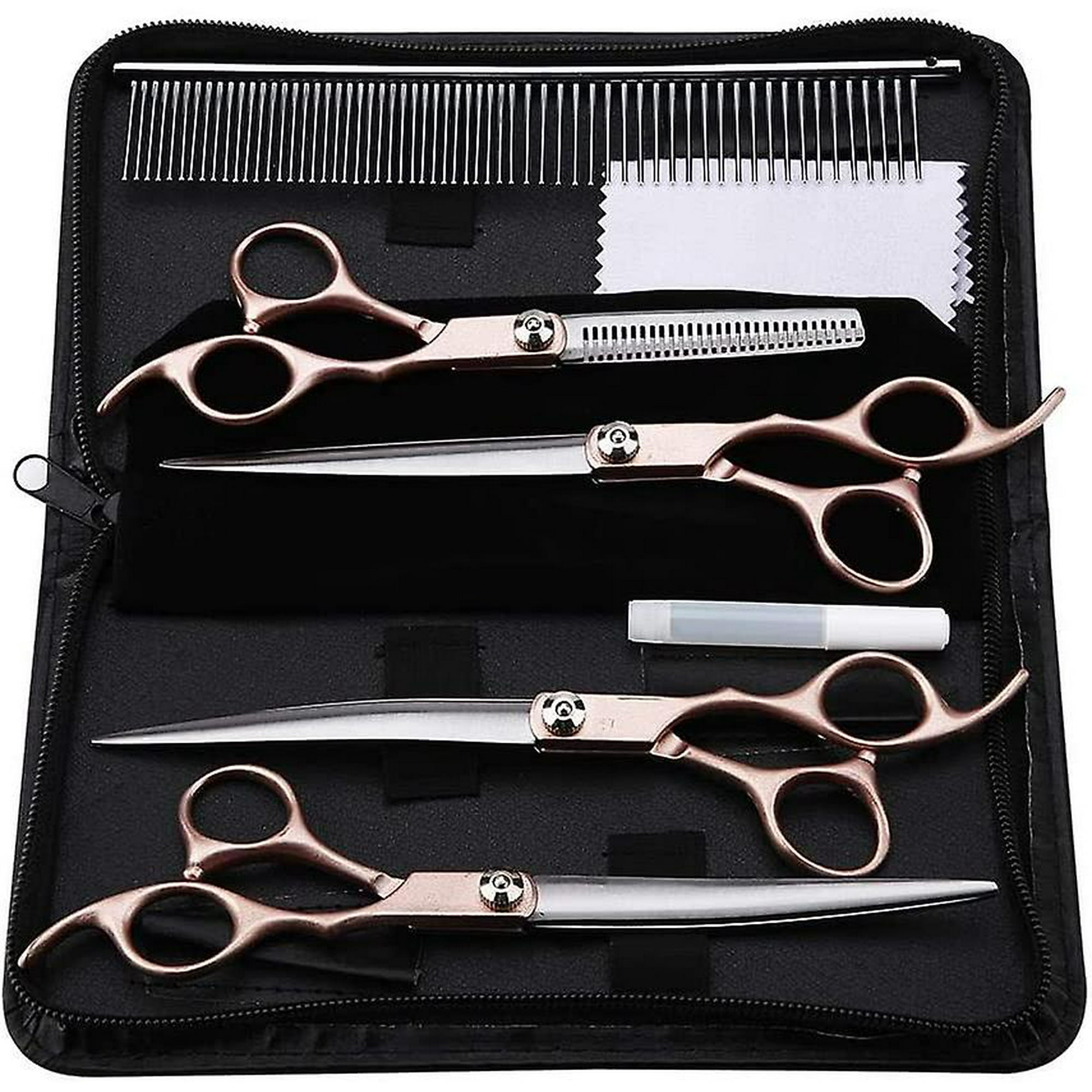 Click here for Fusheng 7inch 4pcs Pet Hair Cutting Scissors Profe... prices