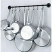 Range Kleen Enameled Expanding Pot Rack Bar - Black - Walmart.com