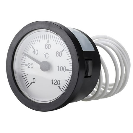 Dial Thermometer Accuracy Capillary Temperature Gauge 0-120 Degree ...