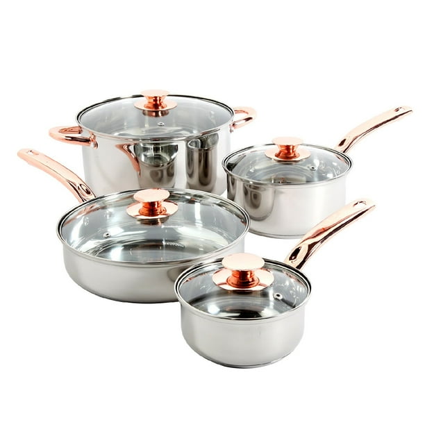 Sunbeam Ansonville 8 Piece Cookware Set - Walmart.com