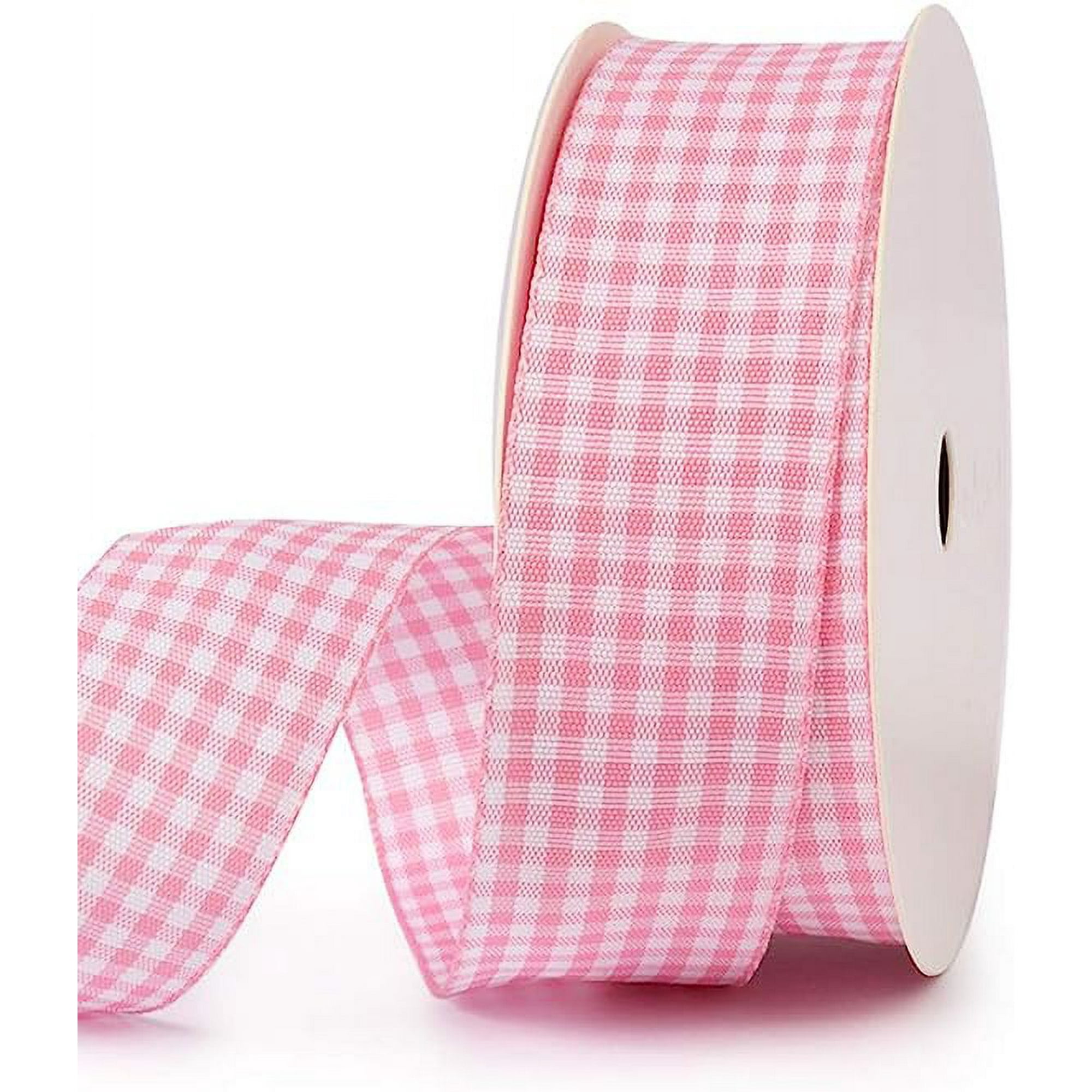 Click here for Fatty Farmer Gingham Ribbon Checkered Ribbon 1-Inc... prices