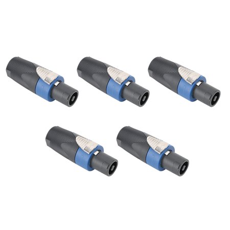 Rdeghly 4-Pin Pole Plug, 4-Pin Plug Connector,5Pcs NL4FC 4-Pin Plug ...