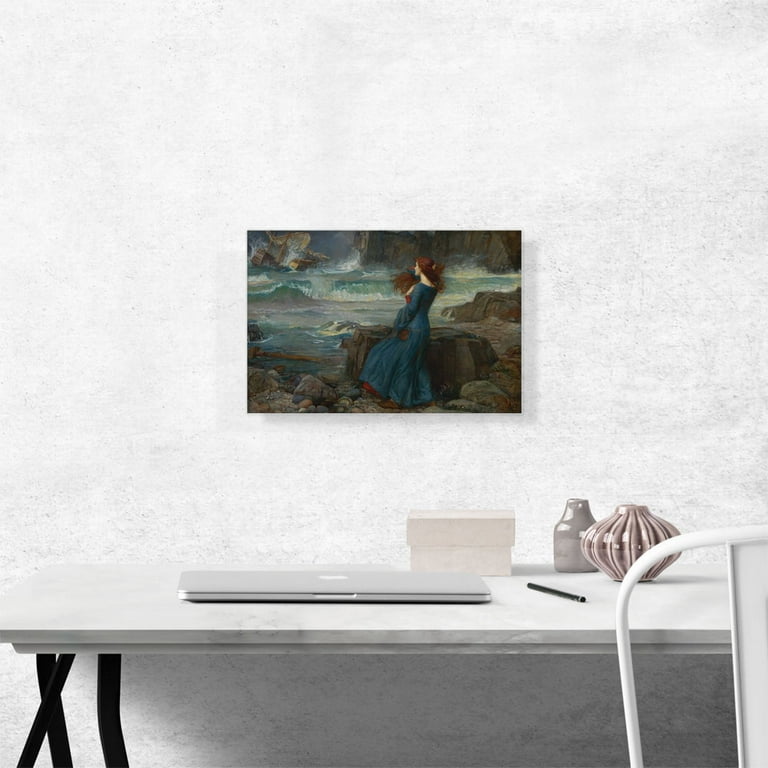 Miranda The Tempest Waterhouse Miranda And The Tempest By