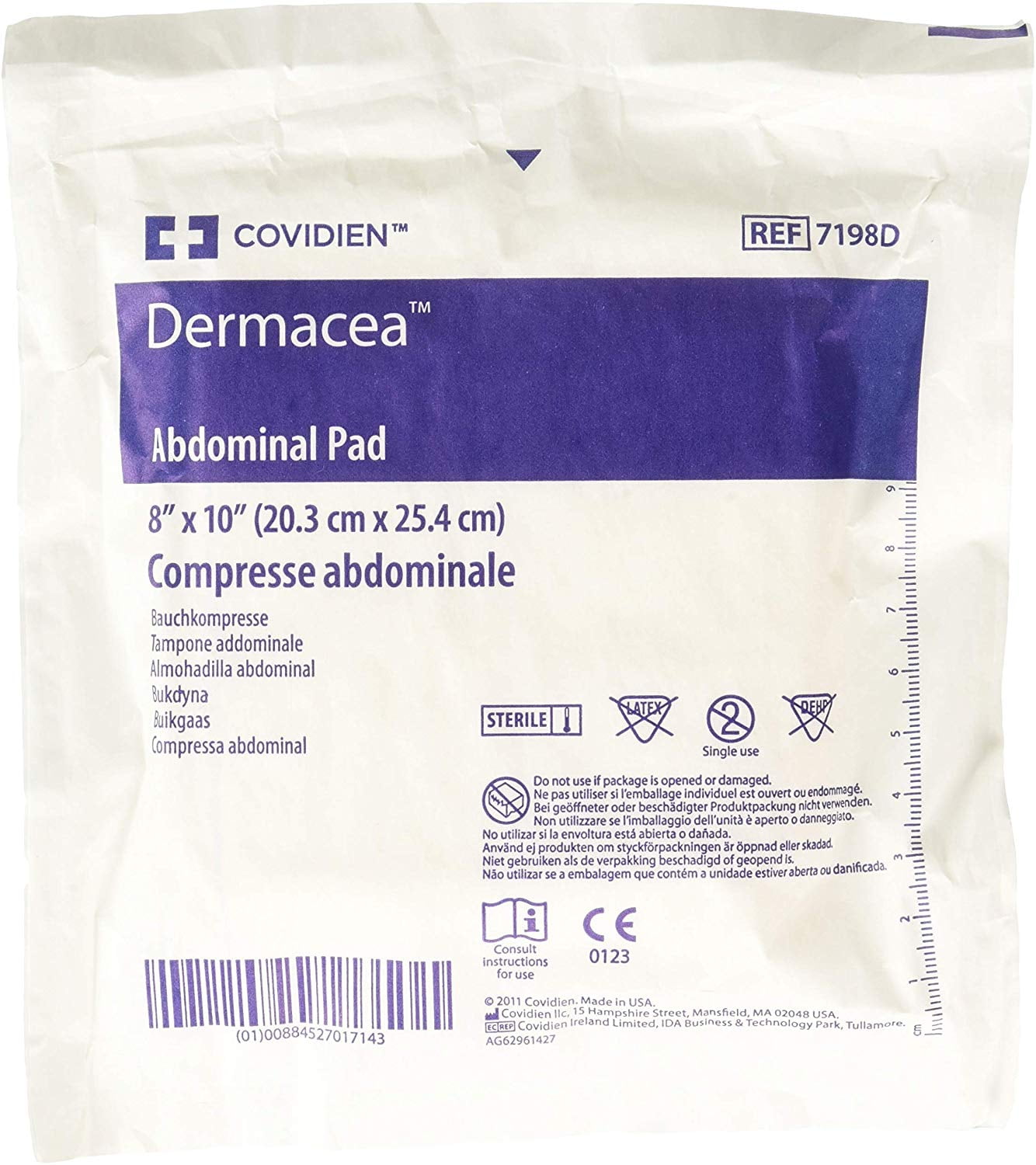 Kendall Abd Surgical Dressing 8X10 18/Bx - Walmart.com