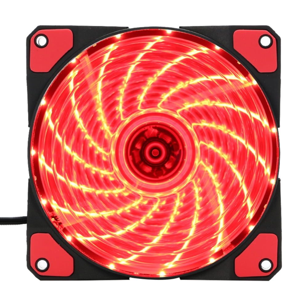 Visland 120mm PC Case Cooling Fan Super Silent Computer LED High ...