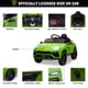 Lamborghini 12 V Powered Ride on Cars, Remote Control, Battery Powered ...
