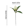 Tunhigl Artificial Tulip Bud Stem, Single-Stem Faux Tulip for Floral ...