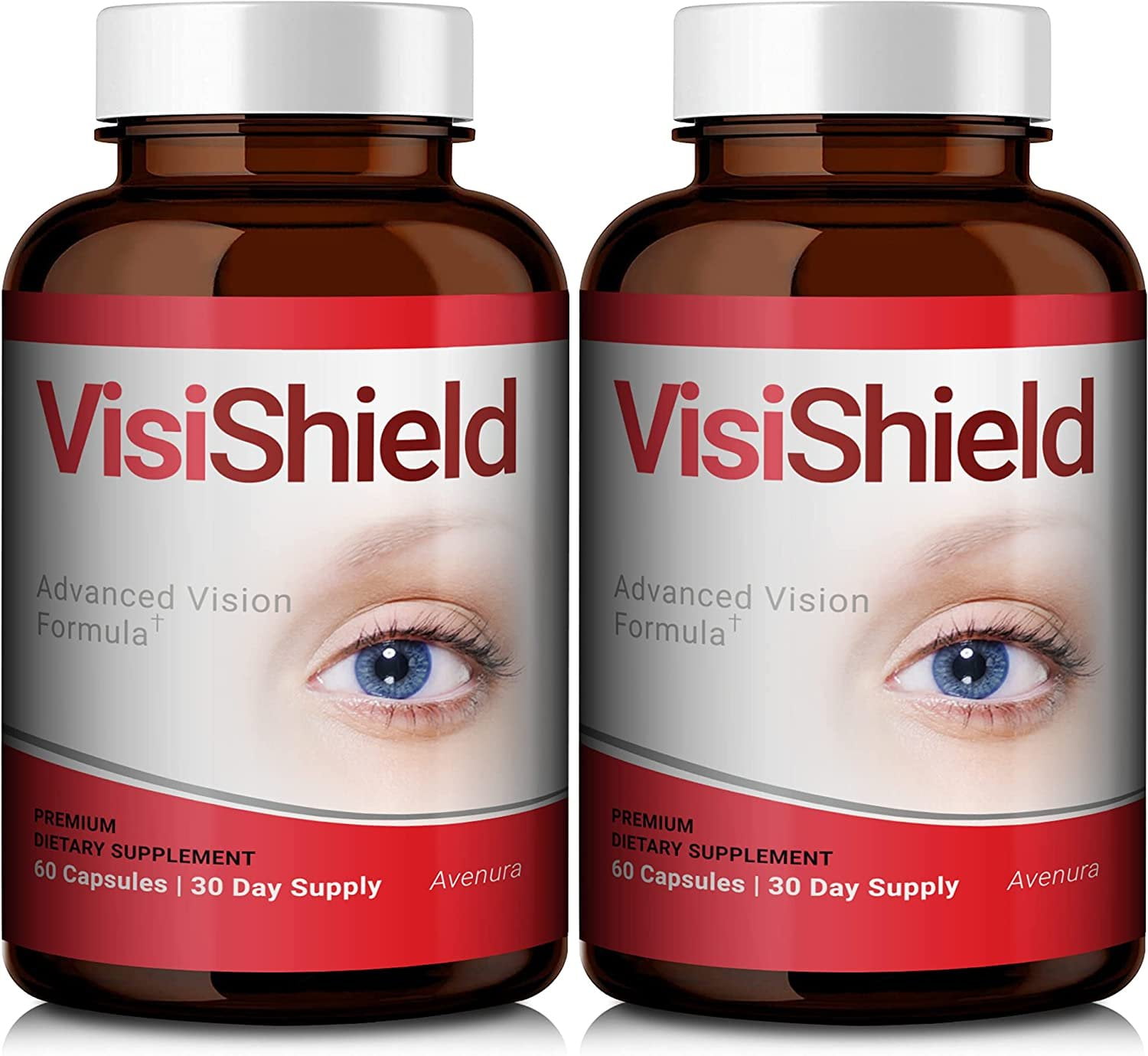 2 Pack VisiShield Advanced Vision Formula for Eyes 120 Capsules ...
