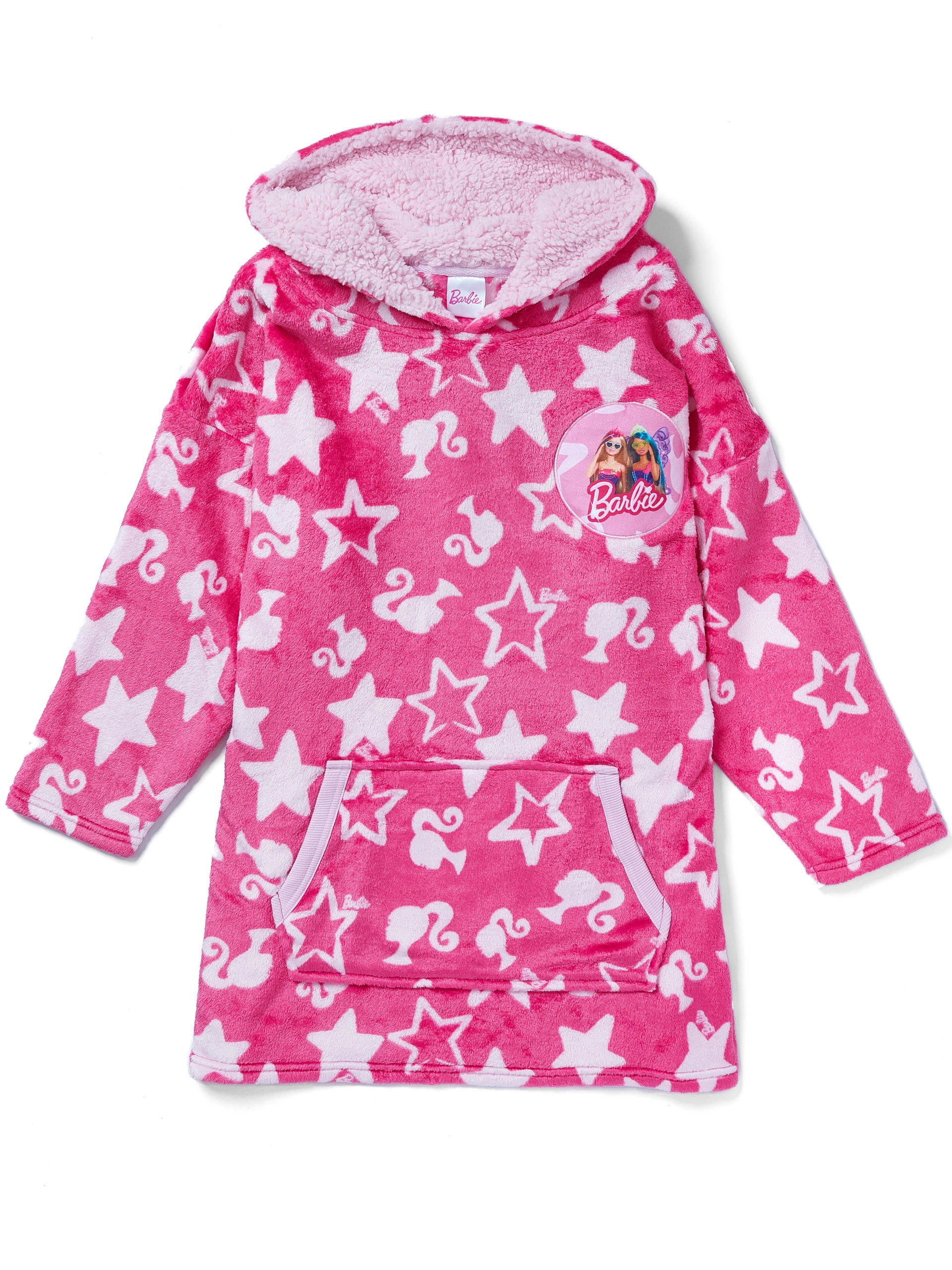 Barbie Girls Lounge Hoodie One Size - Walmart.com