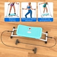 Balance Board Trainer with Resistance Bands - Multifunctional Core ...