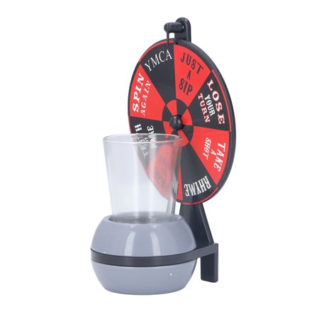 LAFGUR Shot Party Game Wheel,Wheel Of Shot Fun KTV Party Drinking Game ...