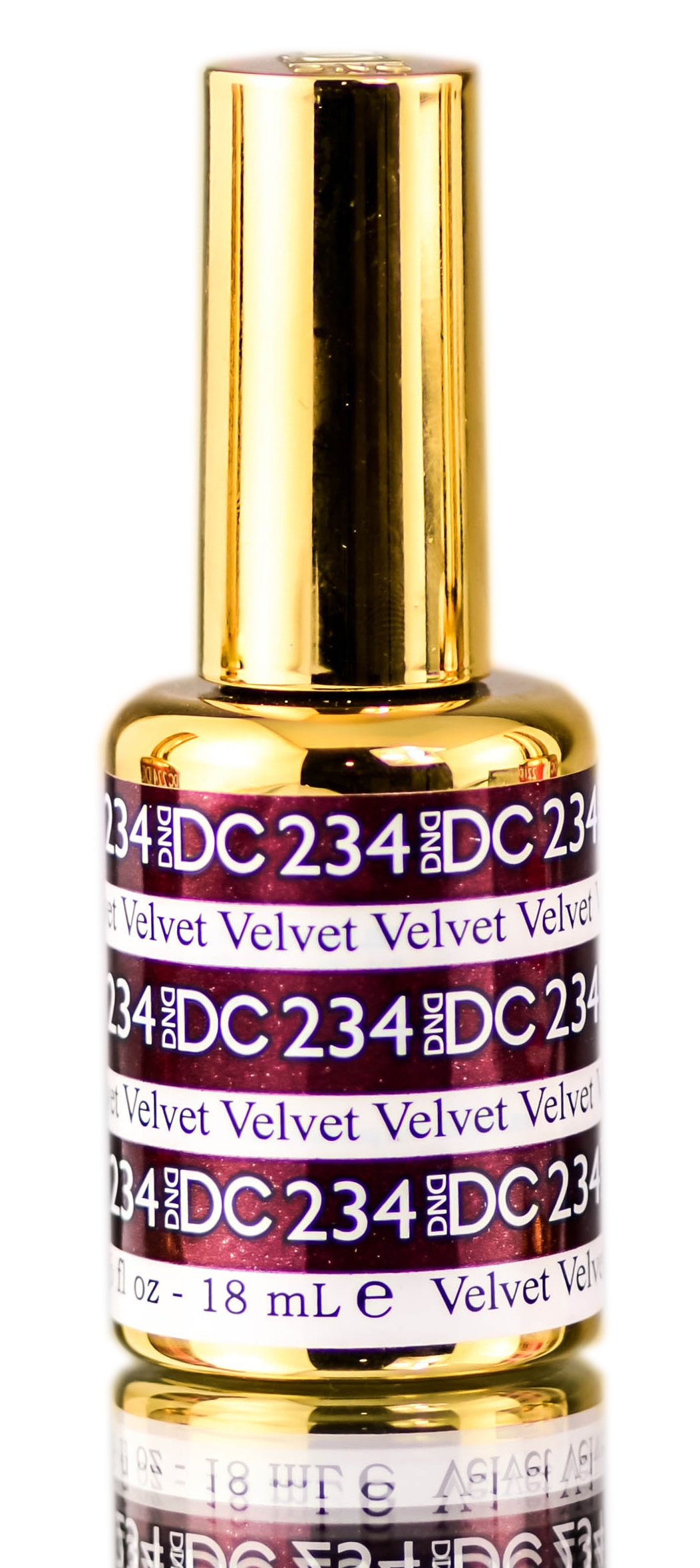 Velvet (234) , DND DC MERMAID Gel Polish, Premium Soak-Off Nail Polish ...