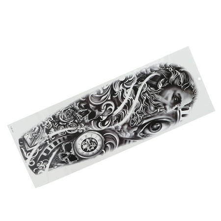 Full Sleeve Sticker Arm Sticker Fake Stickers Temporary Unisex ...