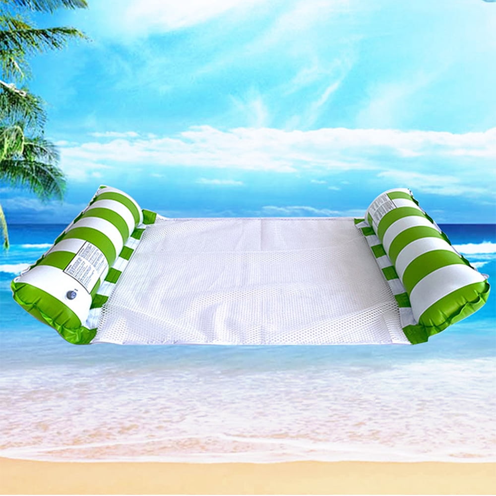 Swimming Hammock Inflatable Multi-Purpose Pool Float Lounge Chair ...
