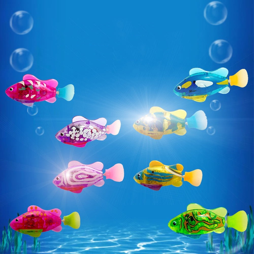 Swim Electronic Battery Powered Fish Toy Juguetes interactivos Robotic ...