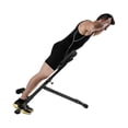 Hyperextension Bench Adjustable Ab Pad 330 lbs Capacity - Walmart.com