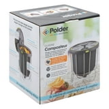 Polder Indoor Portable Lightweight Pop Out Kitchen Composter with Stand ...