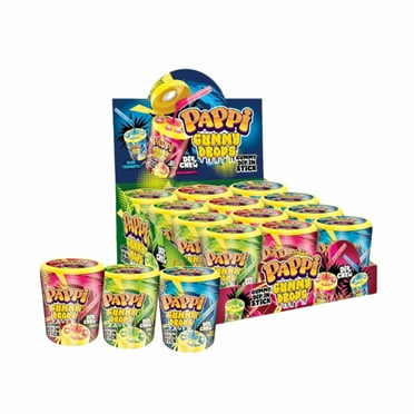 Gupperz Poppin Pickles, Sour Gummies with Liquid Filled Center, Soft ...