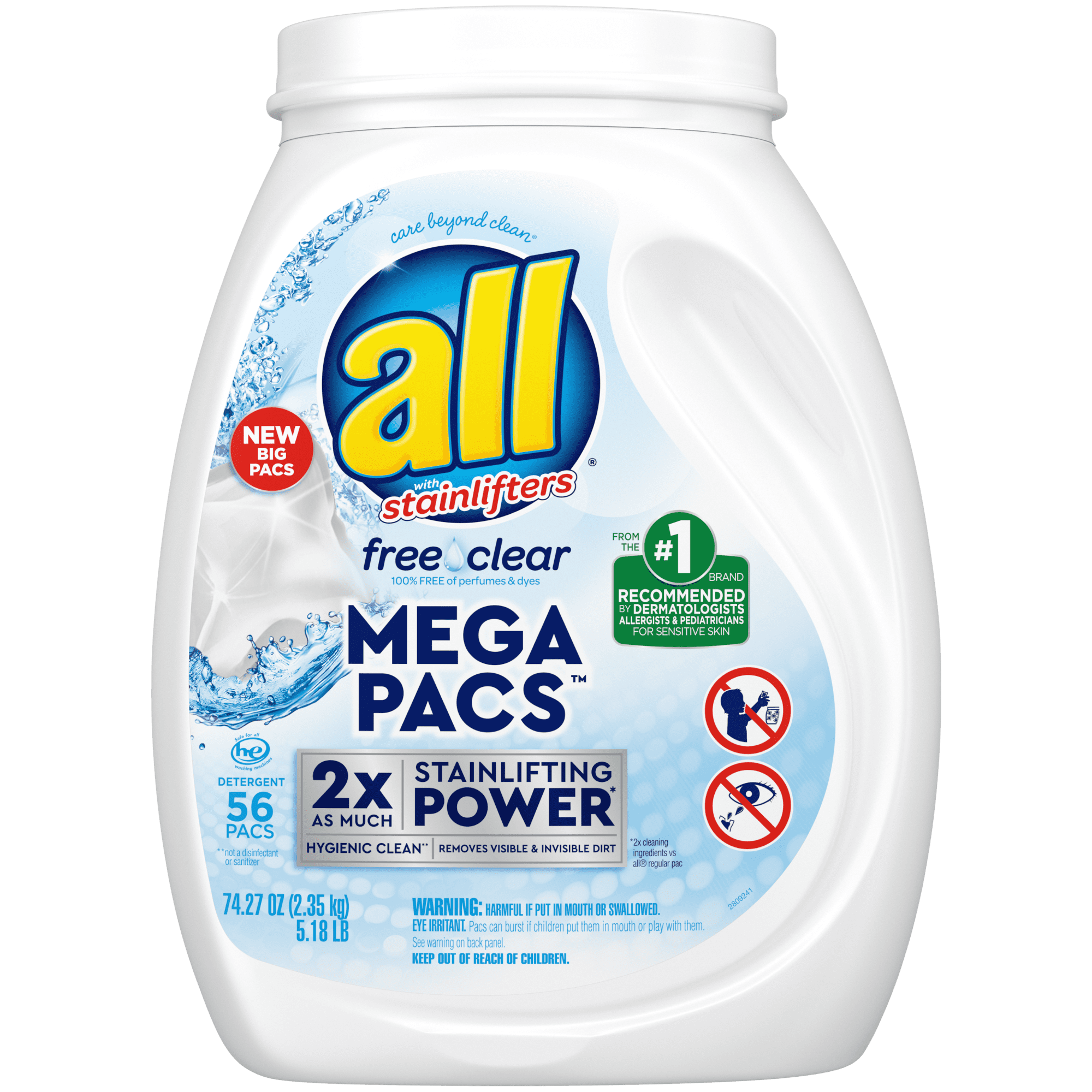 All free and clear pods store