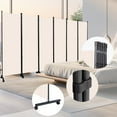 YASRKML 6FT 6 Panel Room Divider, Self-lockable and Foldable with ...