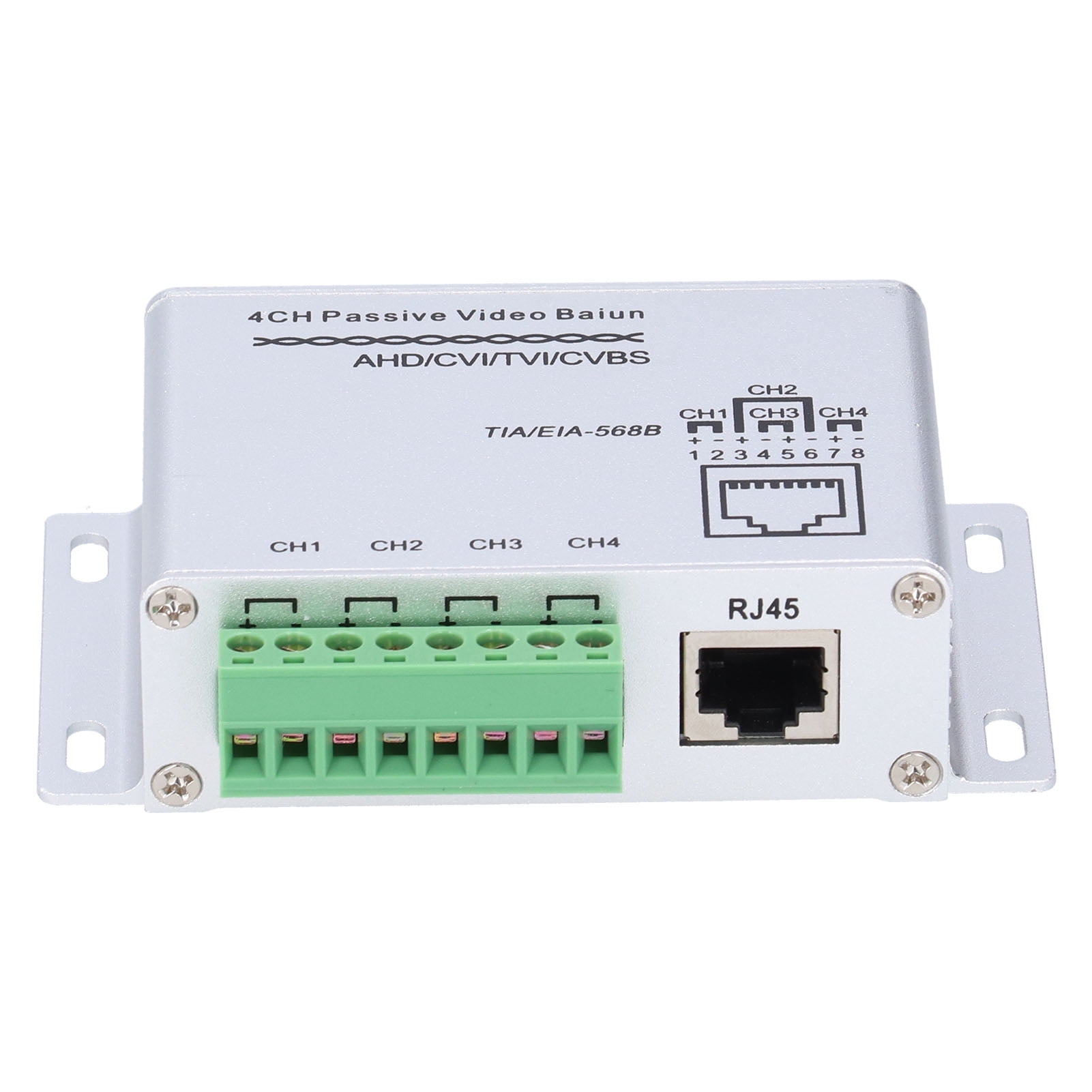 VIDEO BALUN, Mutifuctuctional 4 canales pasivos Balun 4ch HD para ...